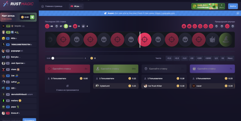 RustMagic Обзор 2026: Промокоды, Бонусы, Отзывы, Рейтинг, Официальный сайт